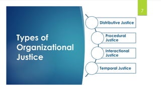 Organizational justice ppt | PPTX