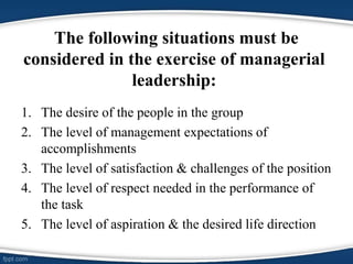Organizational leadership and management | PPTX