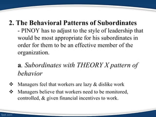 Organizational leadership and management | PPTX