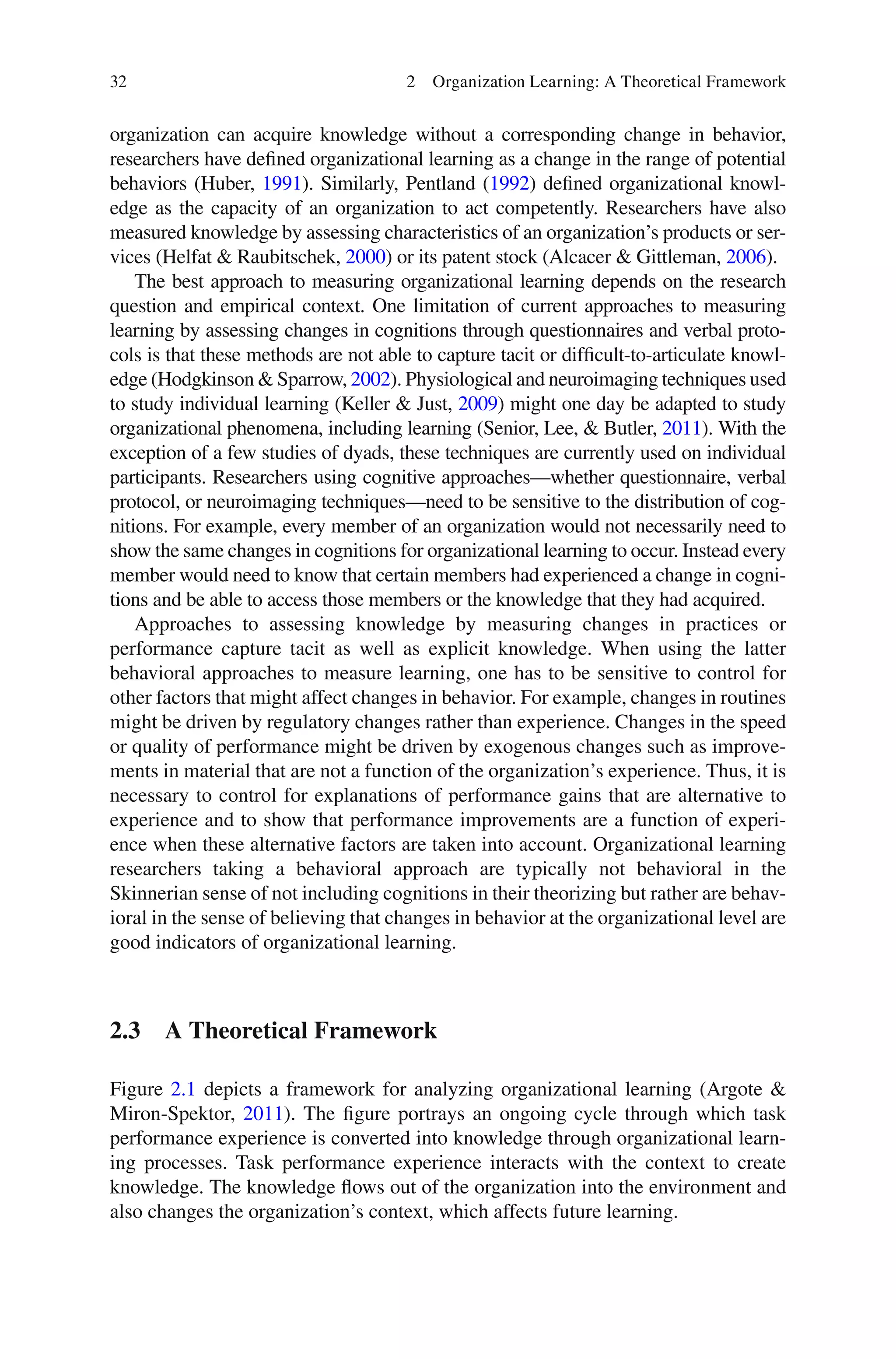 Organizational learning | PDF