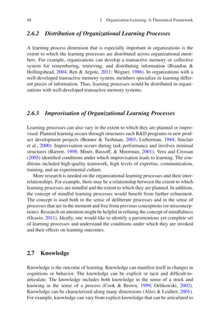 Organizational learning | PDF