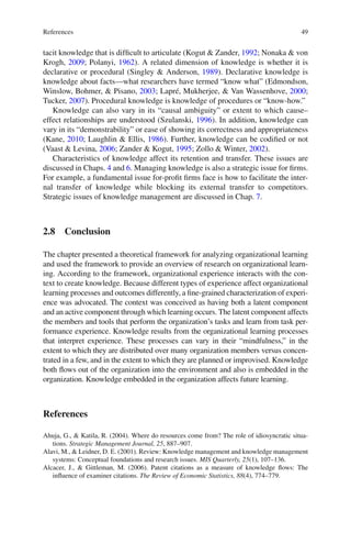 Organizational learning | PDF