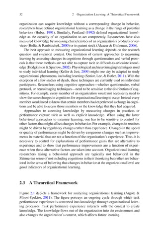 Organizational learning | PDF