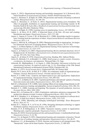 Organizational learning | PDF