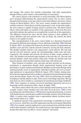 Organizational learning | PDF