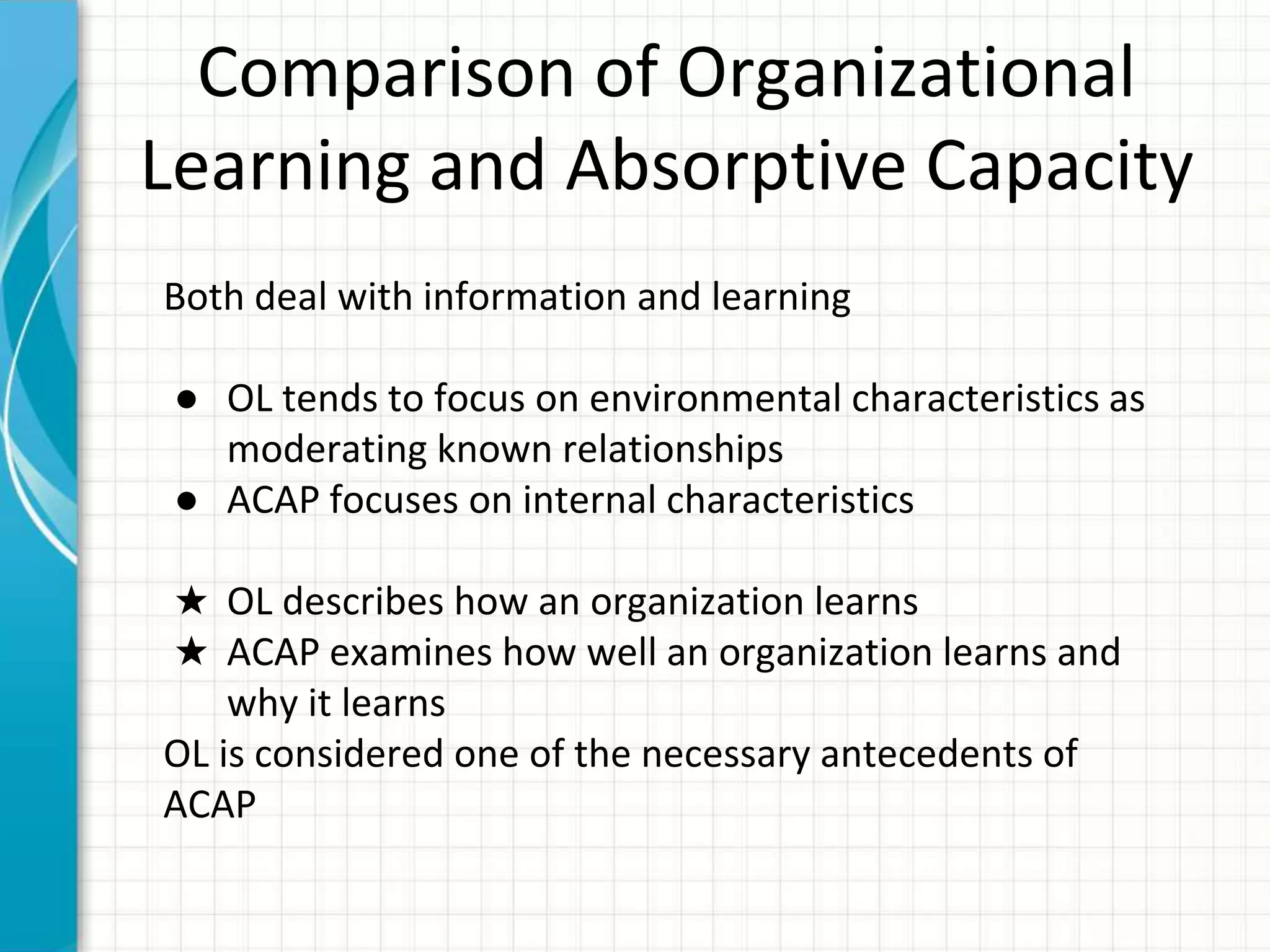 Organizational learning - English | PPTX