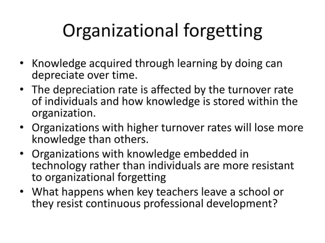 Organizational Learning CELM.ppt