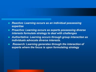 Organizational Learning Healthcare | PPTX | Healthcare Industry ...