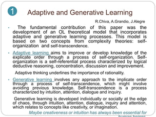 Organizational learning theory | PPTX | Business | Business and Finance