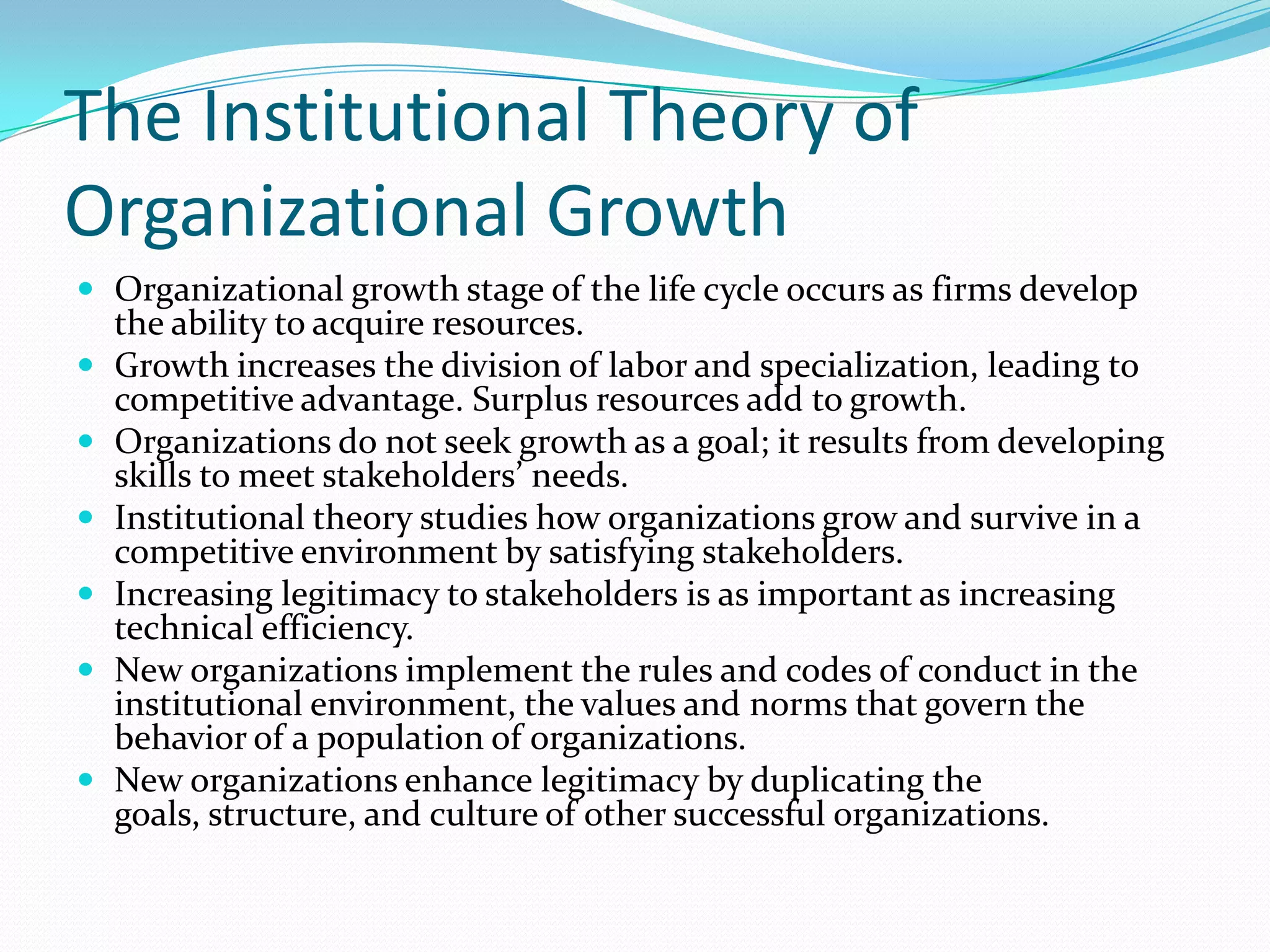 Organizational life cycle | PPTX