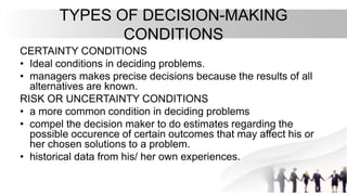 ORGANIZATIONAL MANAGEMENT-Decision-making.pptx