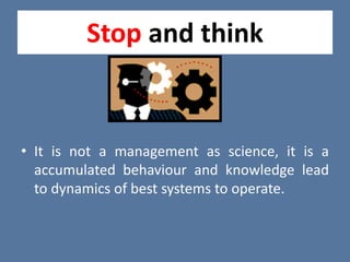 Introduction to organizational management | PPTX