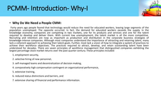 Organizational maturity model pcmm | PPTX