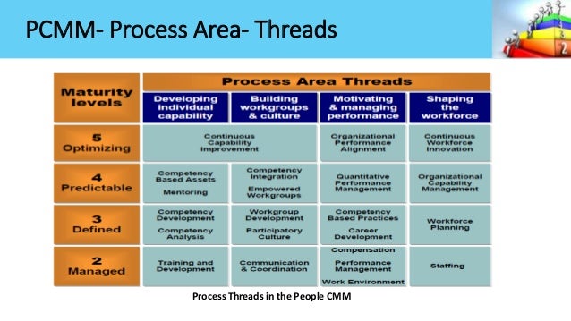 Organizational maturity model pcmm