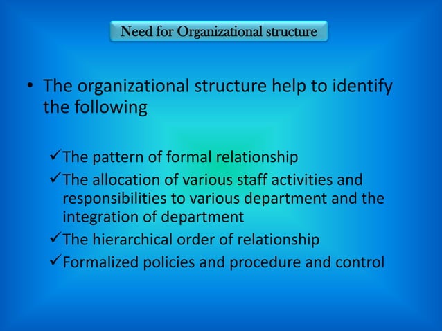 Organizational pattern | PPTX