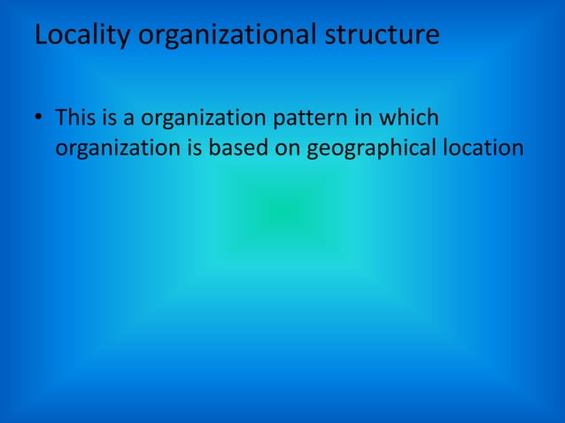 Organizational pattern | PPTX