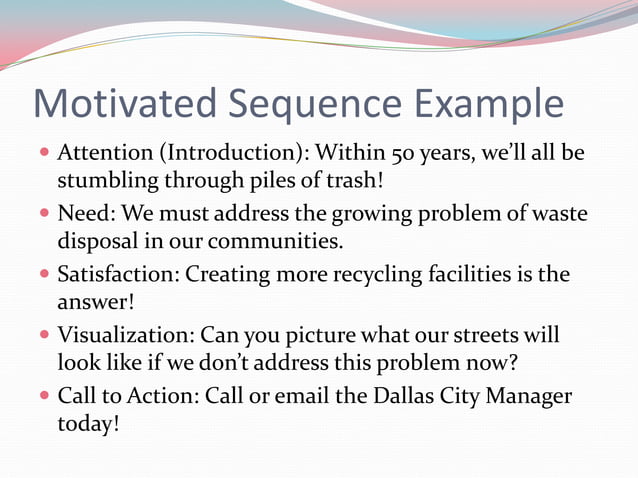 Organizational patterns for speeches | PPTX