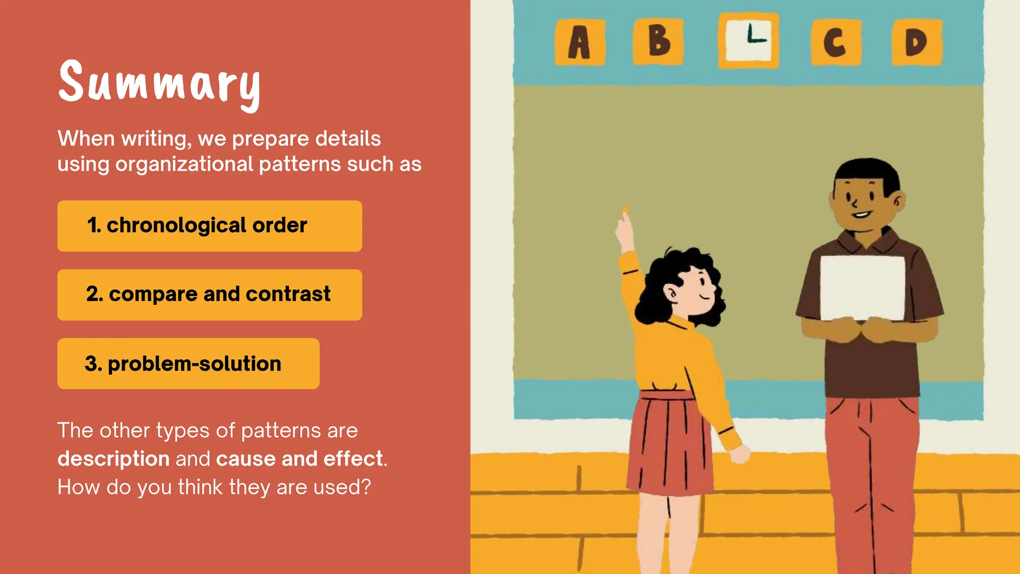 Organizational Patterns in Informational Text Education Presentation in ...