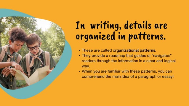 Organizational Patterns in Informational Text Education Presentation in ...