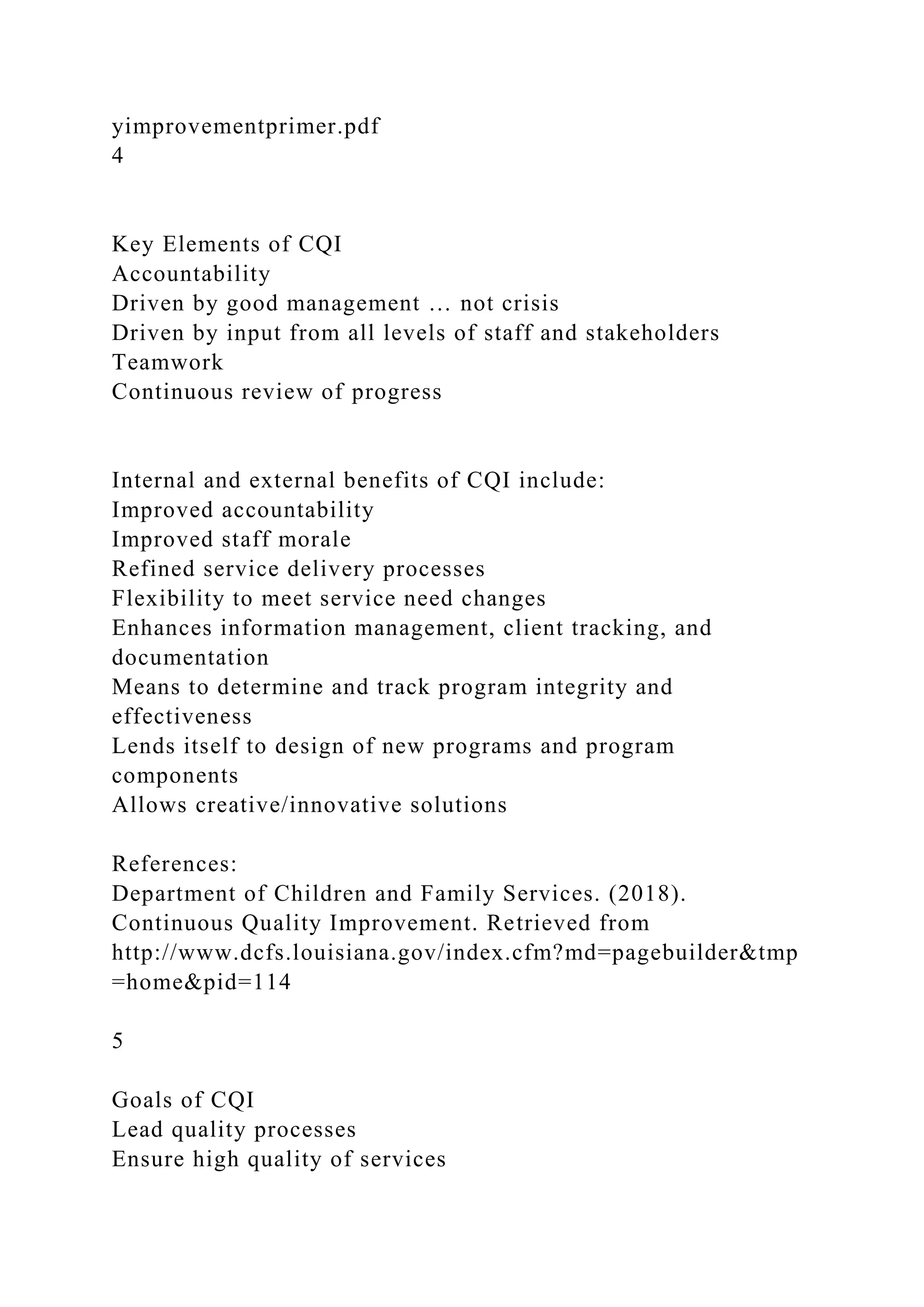 Organizational PDCA Kaiser PermanenteCQI & PDCAT.docx