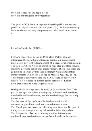 Organizational PDCA Kaiser PermanenteCQI & PDCAT.docx