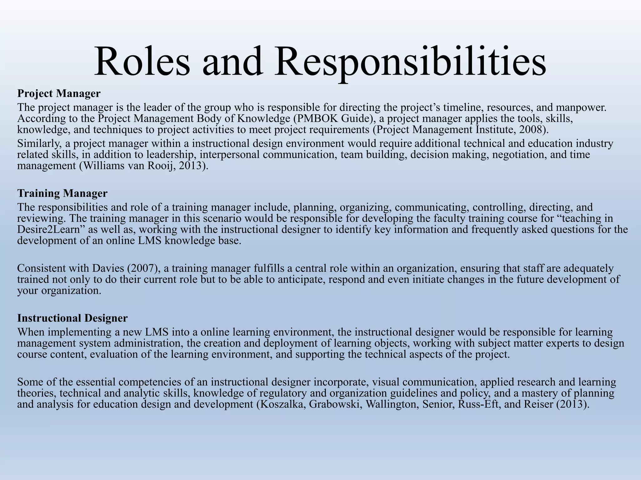 Organizational plan roles & responsibilities 2 | PPT