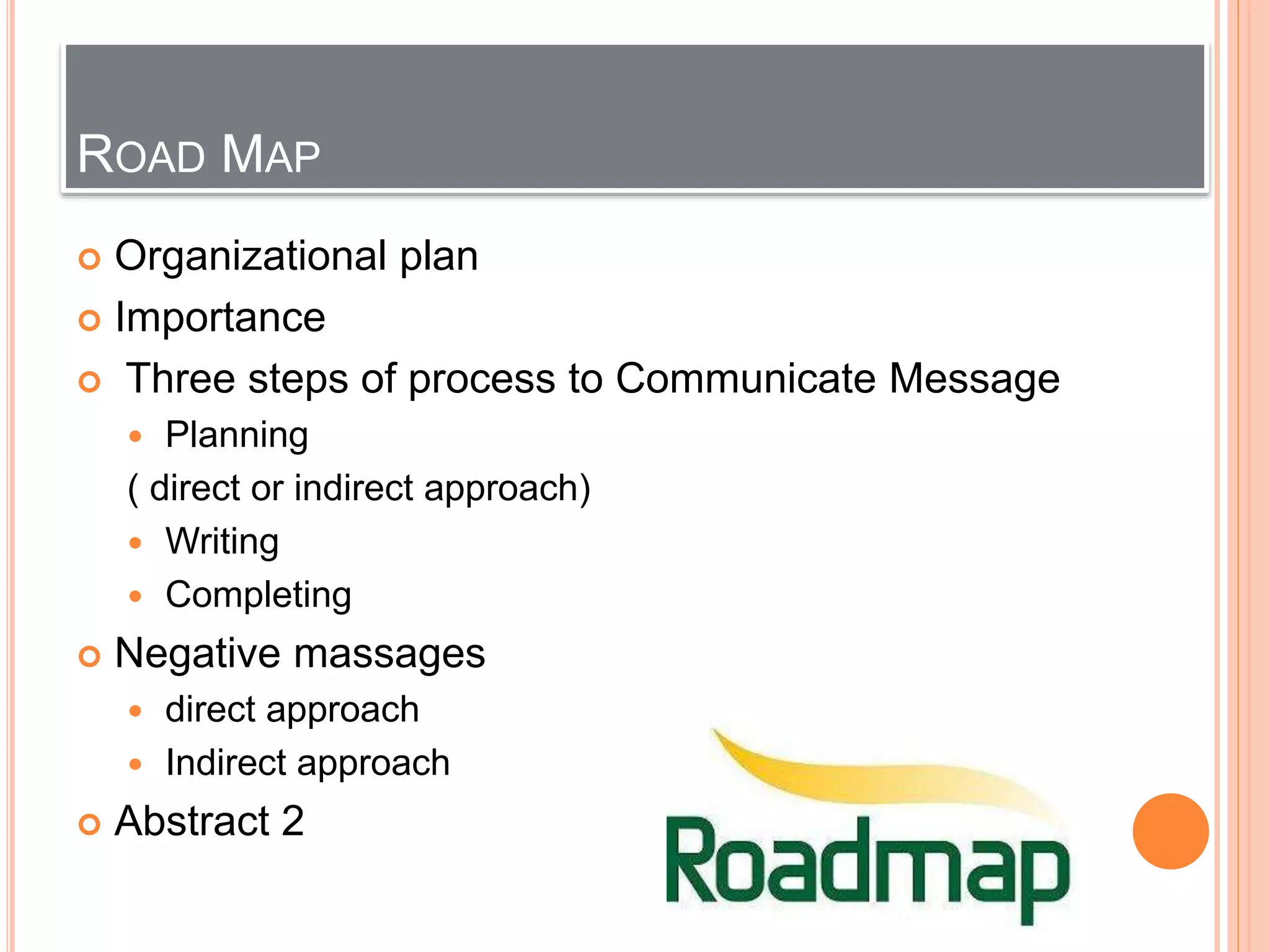 Organizational Plans for Writing a Business Messages | PPTX