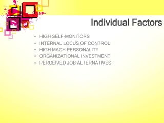 Organizational politics | PPTX