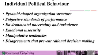 Organizational politics | PPTX