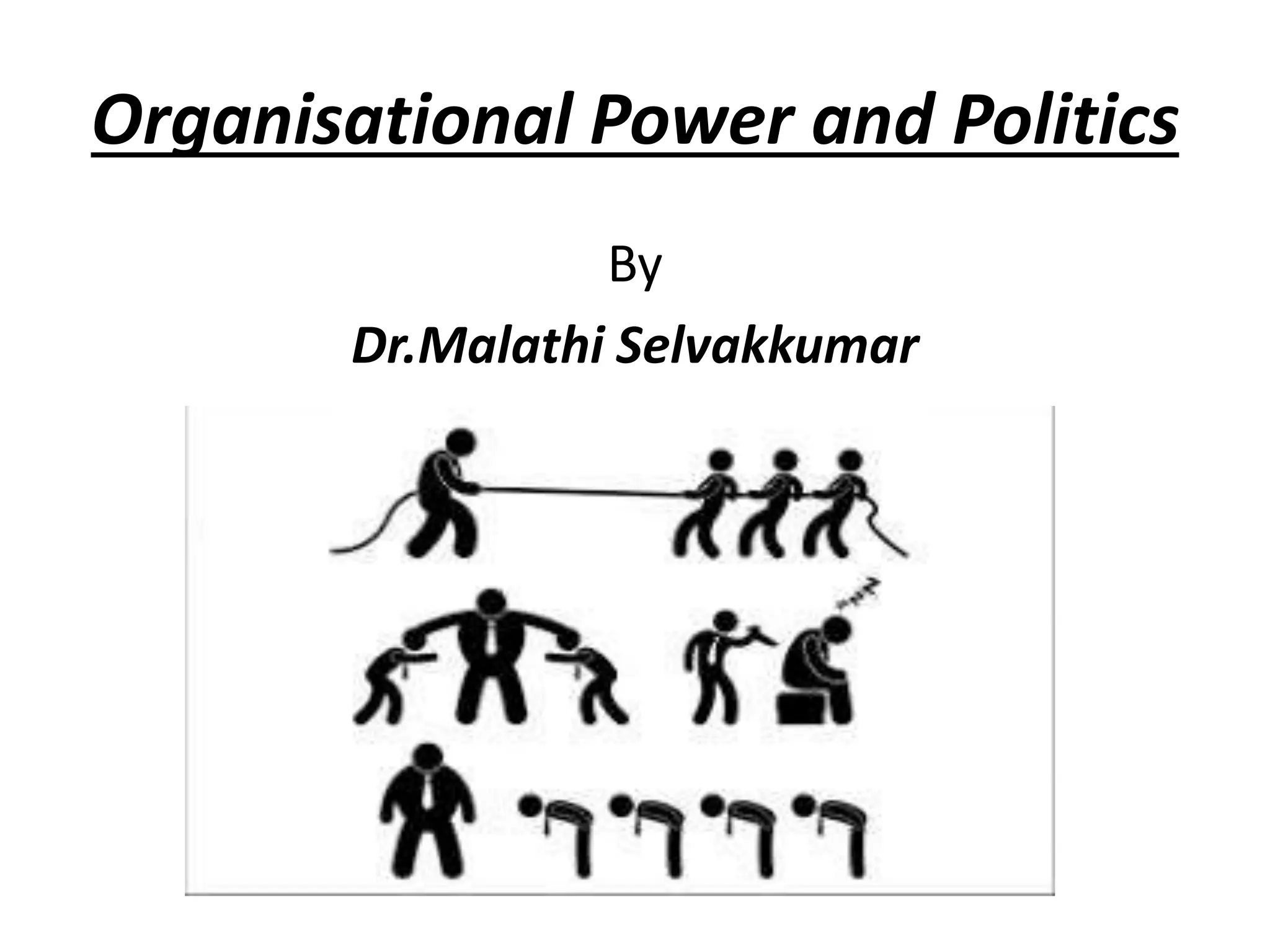 Organizational power and politics | PPTX