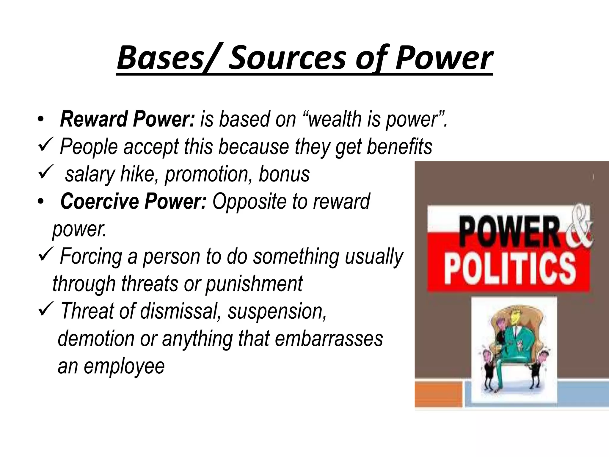 Organizational power and politics | PPTX