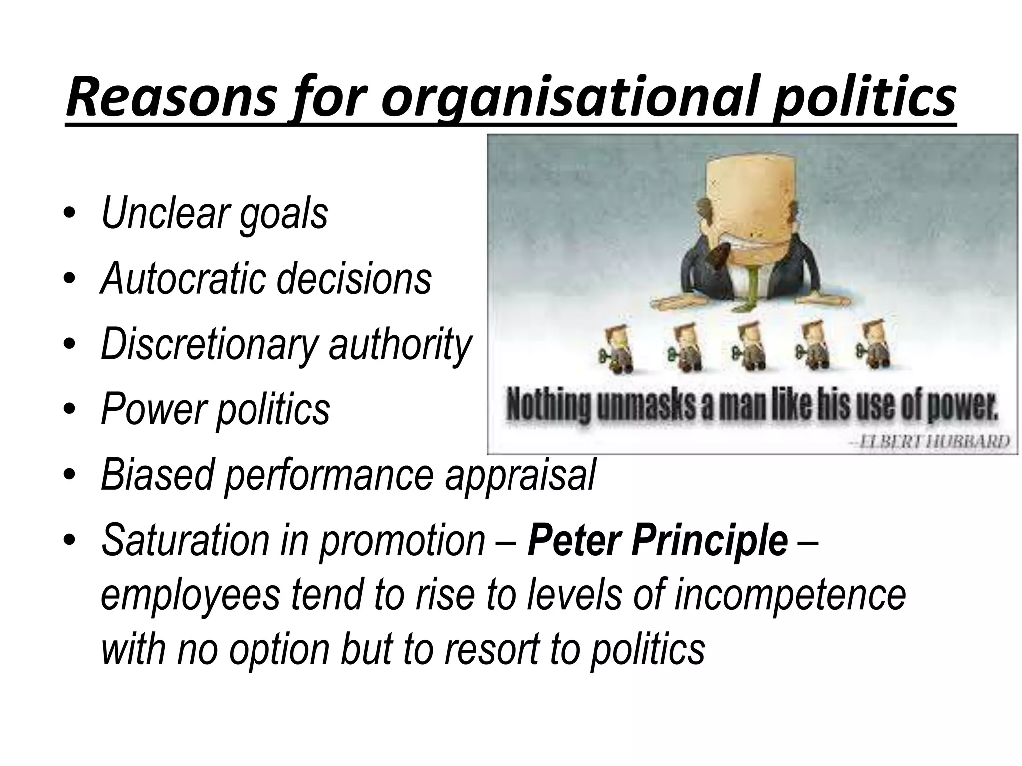 Organizational power and politics | PPTX