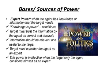 Organizational power and politics | PPT