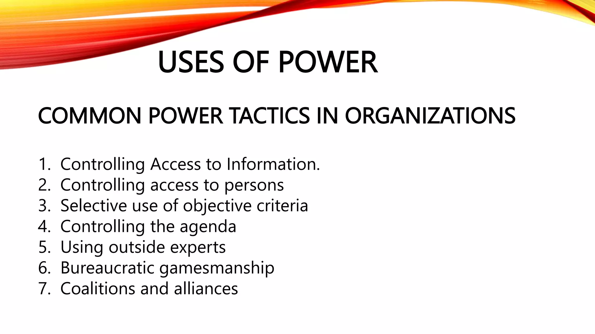 ORGANIZATIONAL POWER AND POLITICS [Autosaved].pptx