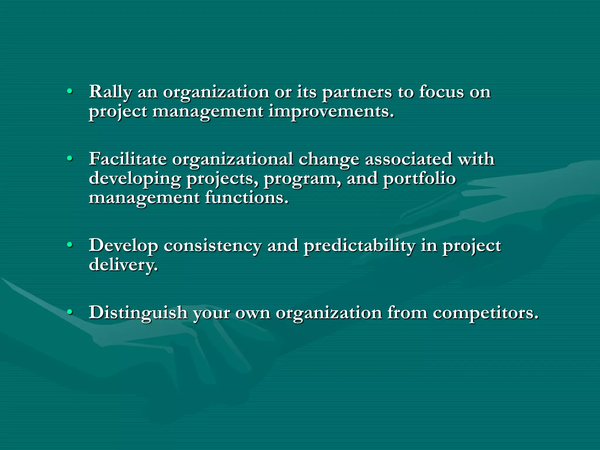 Organizational Project Management Maturity Model (opm3.03) - PowerPoint ...