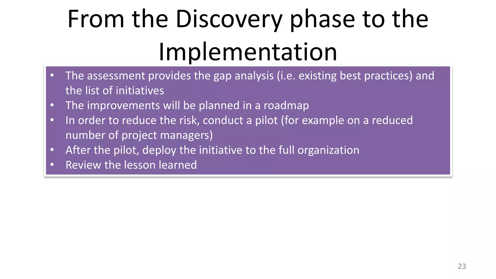 Organizational project maturity model (opm3) | PDF