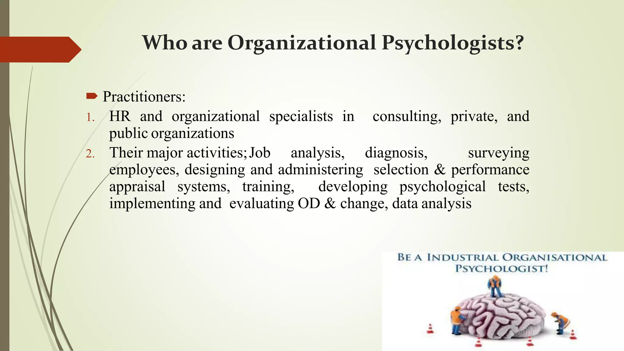 Organizational Psychology | PPTX