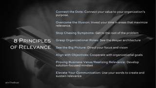 8 PRINCIPLES OF ORGANIZATIONAL RELEVANCE | PPT