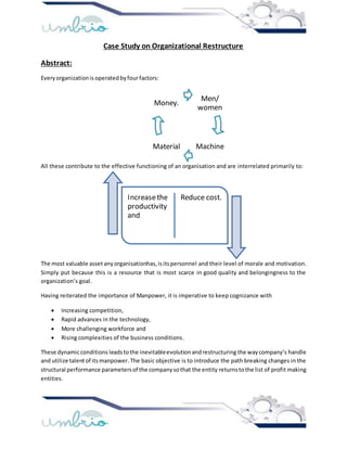 Organizational restructuring | DOCX