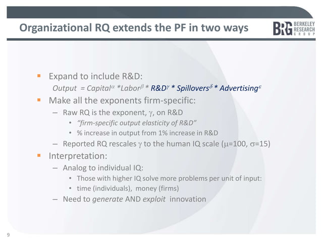 Organizational RQ | PPT