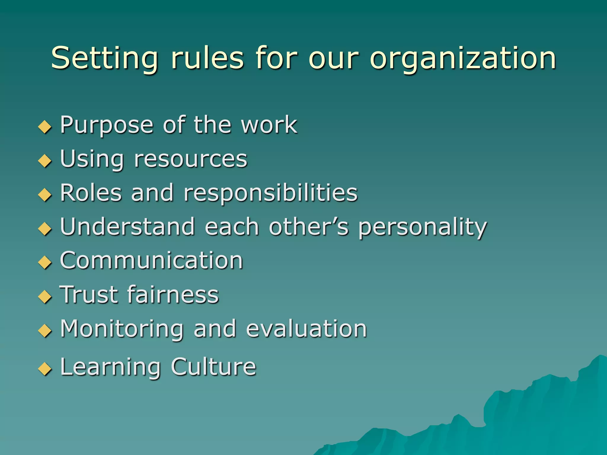 Organizational rules and culture Dr Zahir Ajab | PPT | Business ...