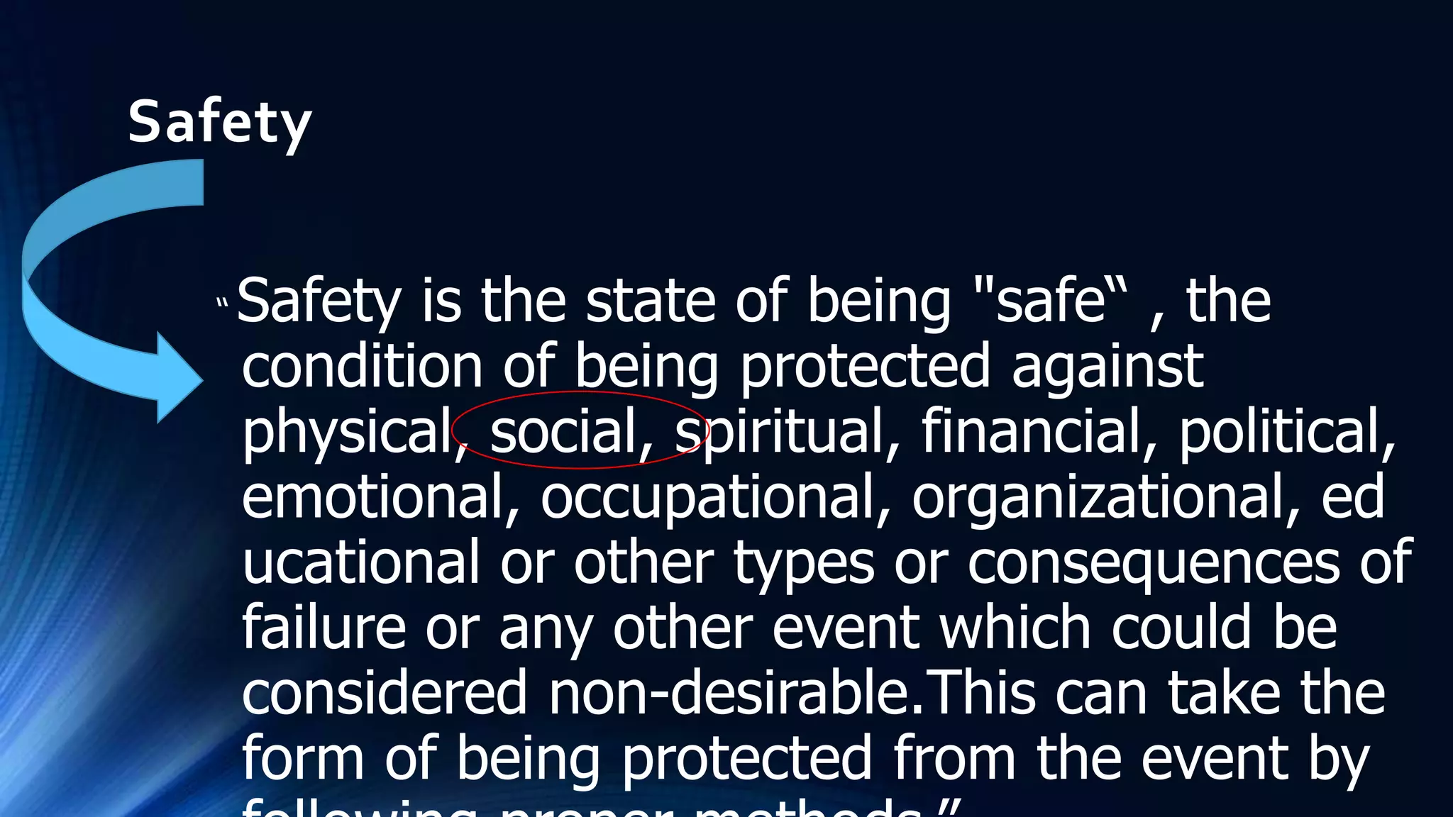 Organizational safety - safety for Organization | PPTX