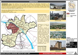 Vijayawada- Organizational setup and Development control regulations | PDF