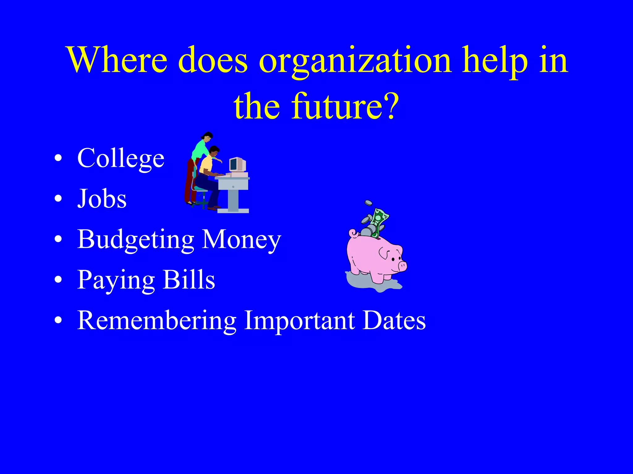 Organizational skills powerpoint | PDF