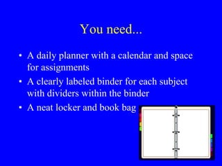 Organizational skills powerpoint | PDF
