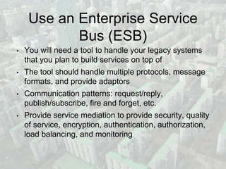 Using a Service Oriented Architecture to Manage IT Sprawl | PPT