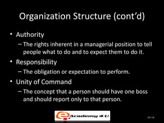 Organizational structure | PPT