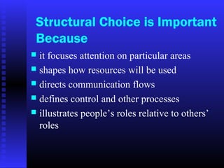 Organizational structure | PPT