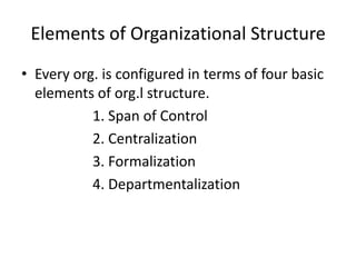 Organizational structure | PPTX