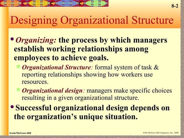 Organizational structure,Group Structure | PPT